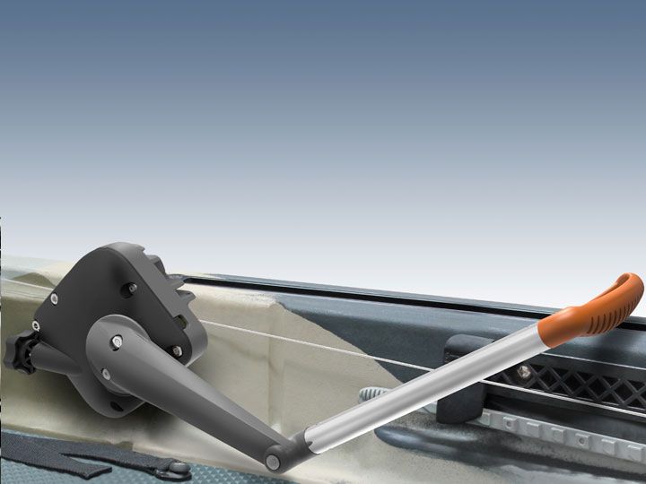 Feelfree steering control kit for fishing kayaks