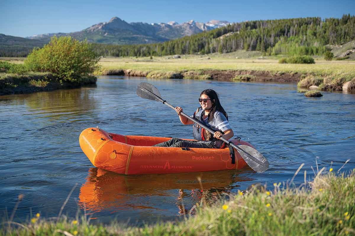 Advanced Elements inflatable kayak PackLite+