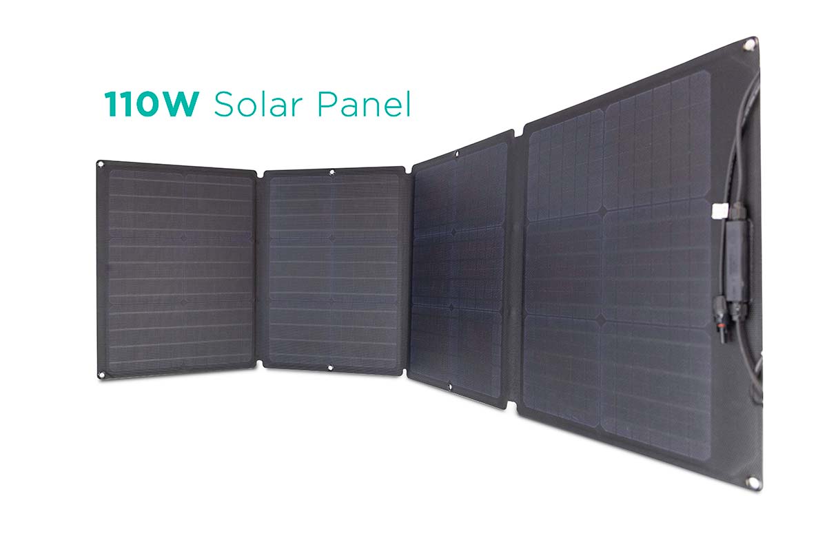 EcoFlow portable solar panels 110W