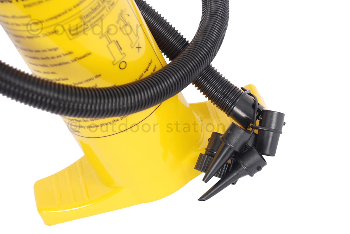 Advanced Elements double-action hand pump with pressure gauge
