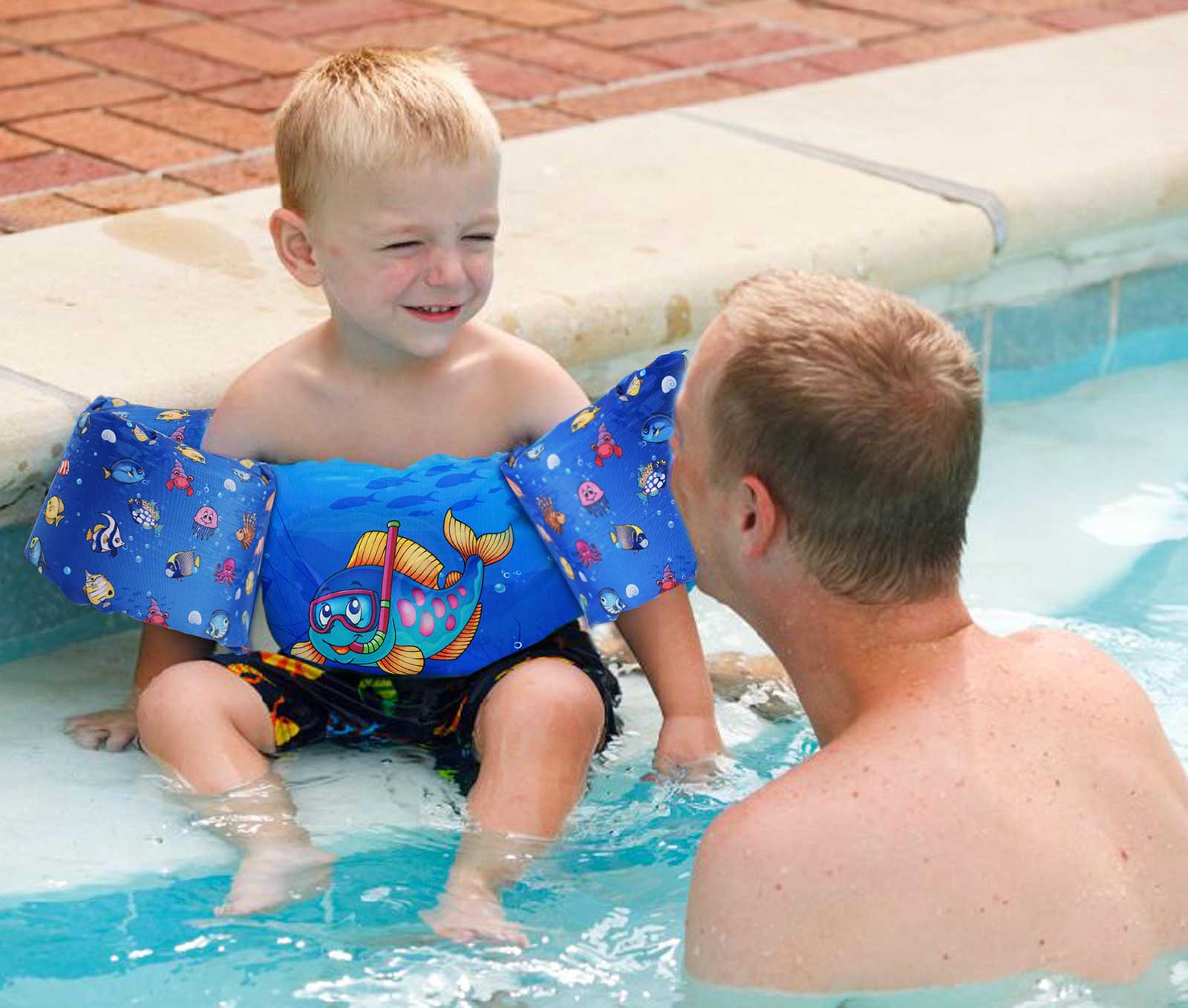 Aquarius Puddle Jumper life jacket for children octopus