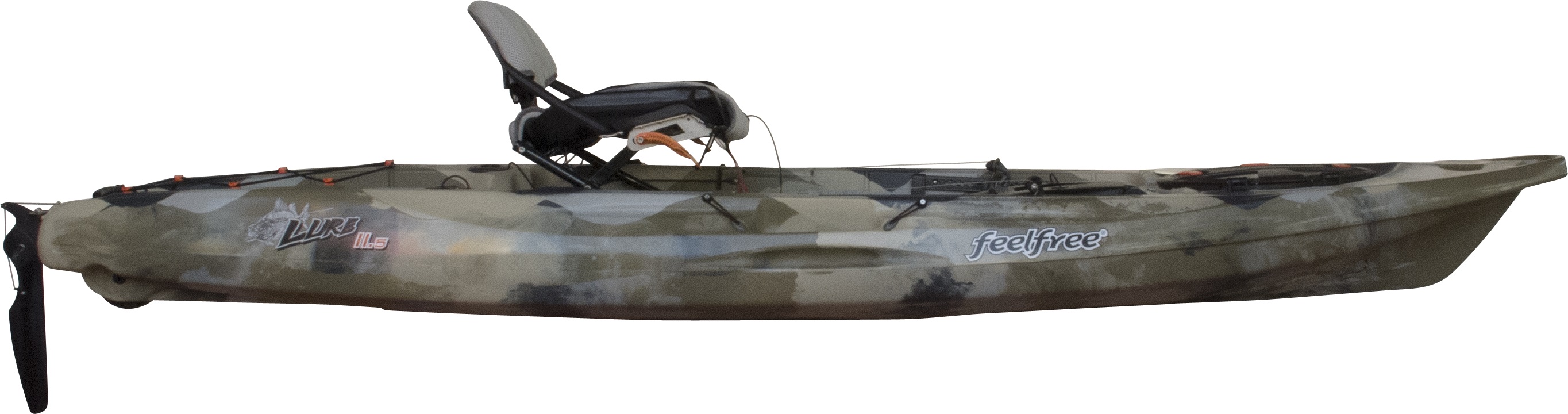 Fishing kayak Feelfree Lure 11,5 v2 Sonar pod (desert camo)