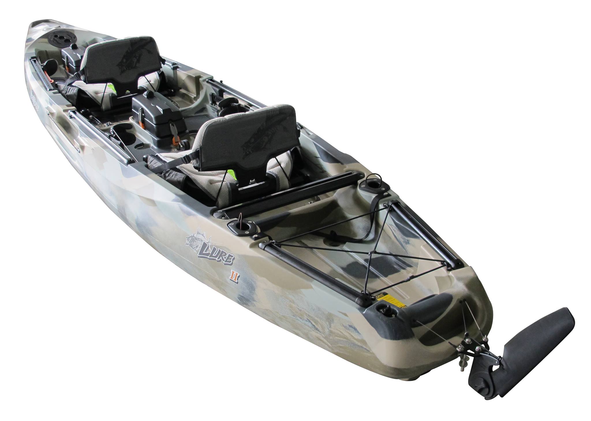 Fishing kayak Feelfree Lure II Tandem desert camo