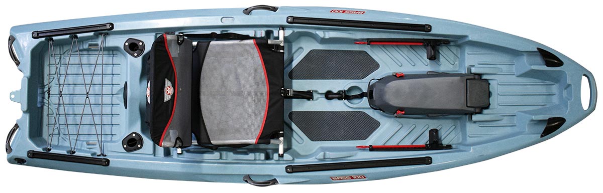 Jonny Boats Bass 100 for fishing orange