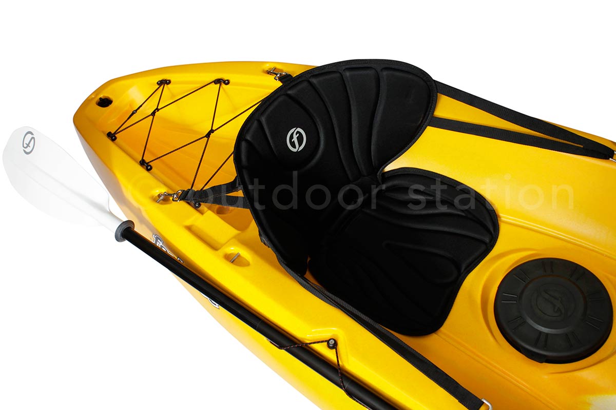 Recreational double sit on top kayak Feelfree Gemini melon