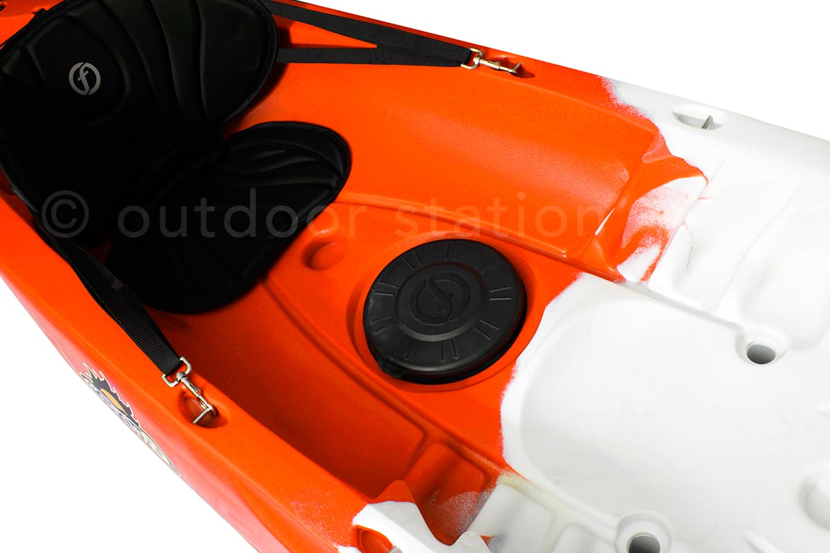 Recreational tandem sit on top kayak Feelfree Corona tropical