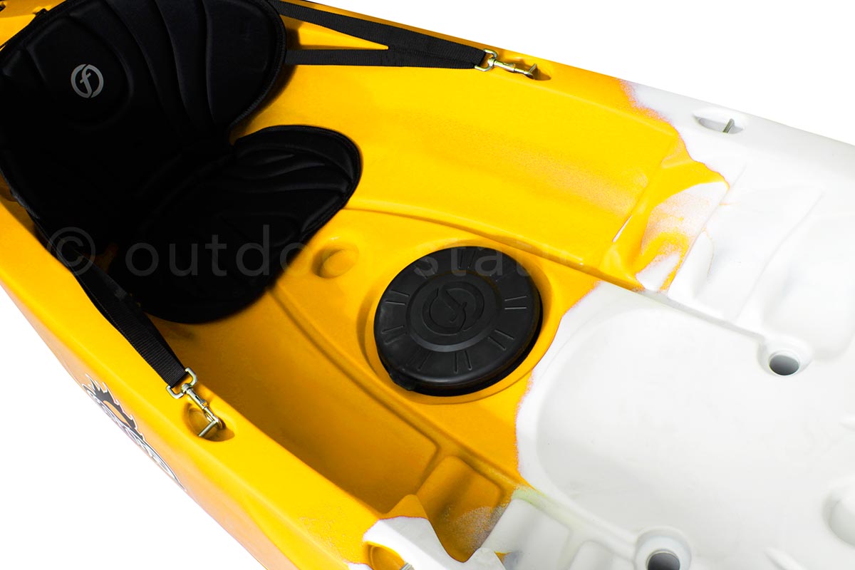 Recreational tandem sit on top kayak Feelfree Corona melon