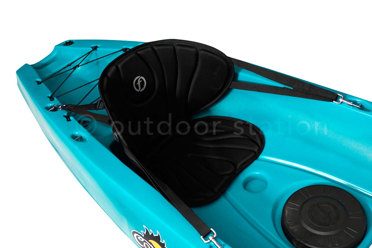 Recreational tandem sit on top kayak Feelfree Corona ice cool