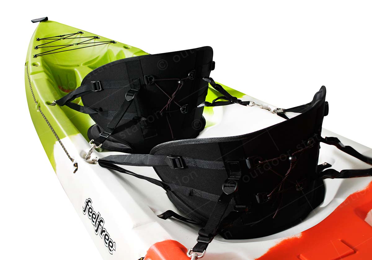 Recreational triple sit on top kayak Feelfree Triyak tropical