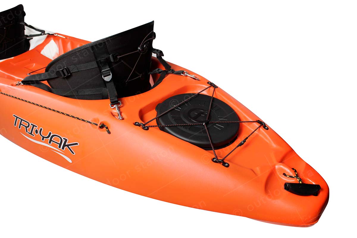 Recreational triple sit on top kayak Feelfree Triyak tropical