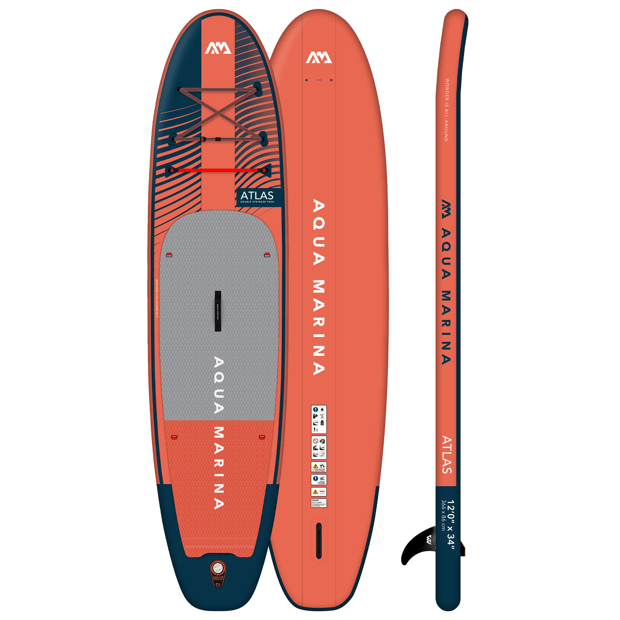 SUP board Aqua Marina Atlas 12'0'' with paddle