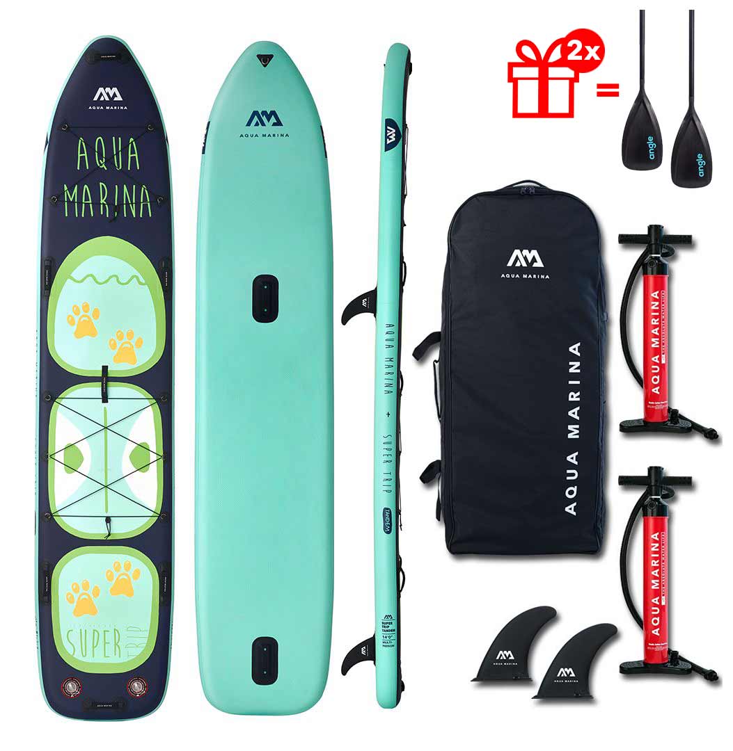 SUP board Aqua Marina Super Trip 14'0'' tandem family