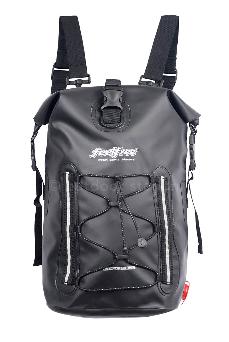 Waterproof backpack - bag Feelfree Go Pack 20L black