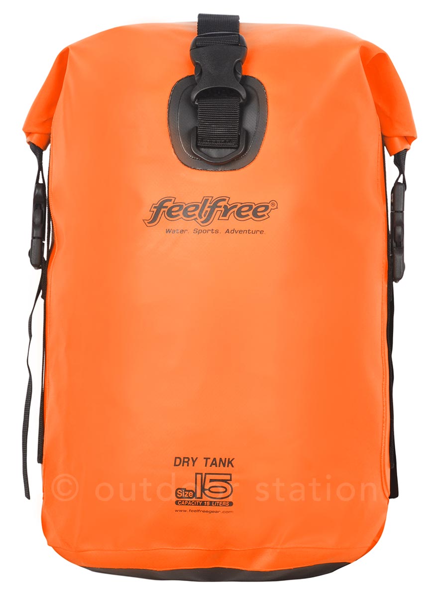 Waterproof backpack Feelfree Dry Tank 15L orange