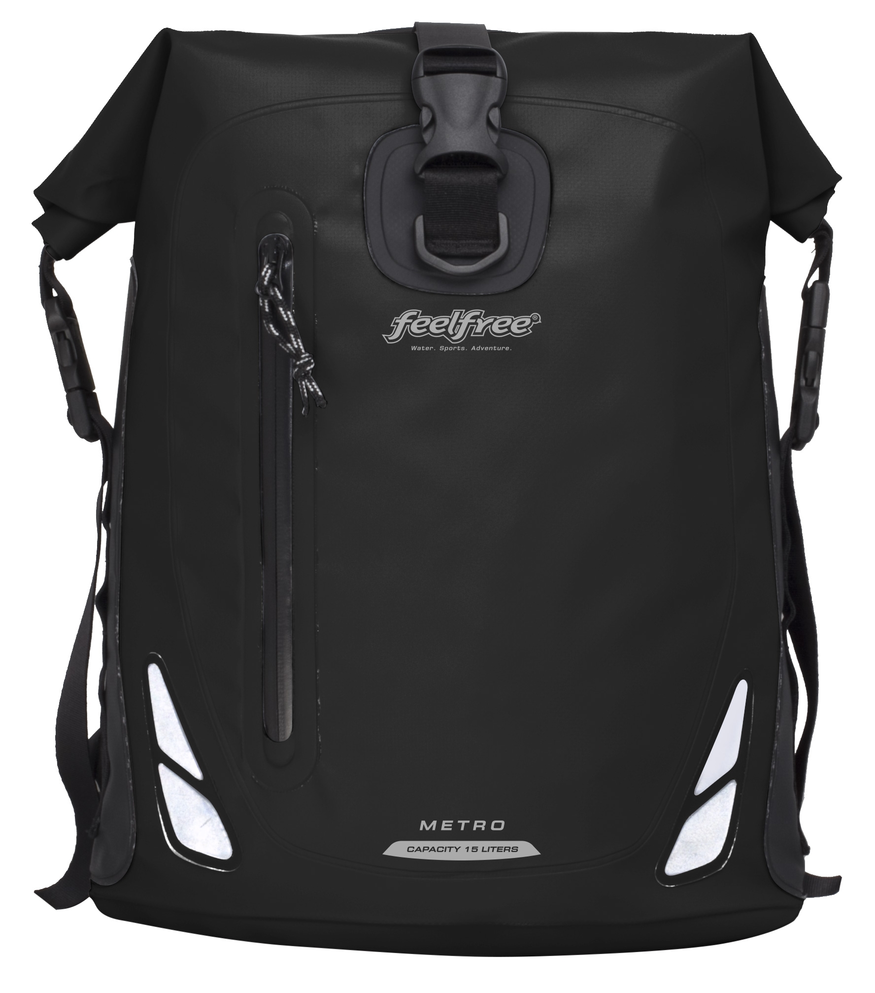 Waterproof motorcycle backpack Feelfree Metro 15L Black